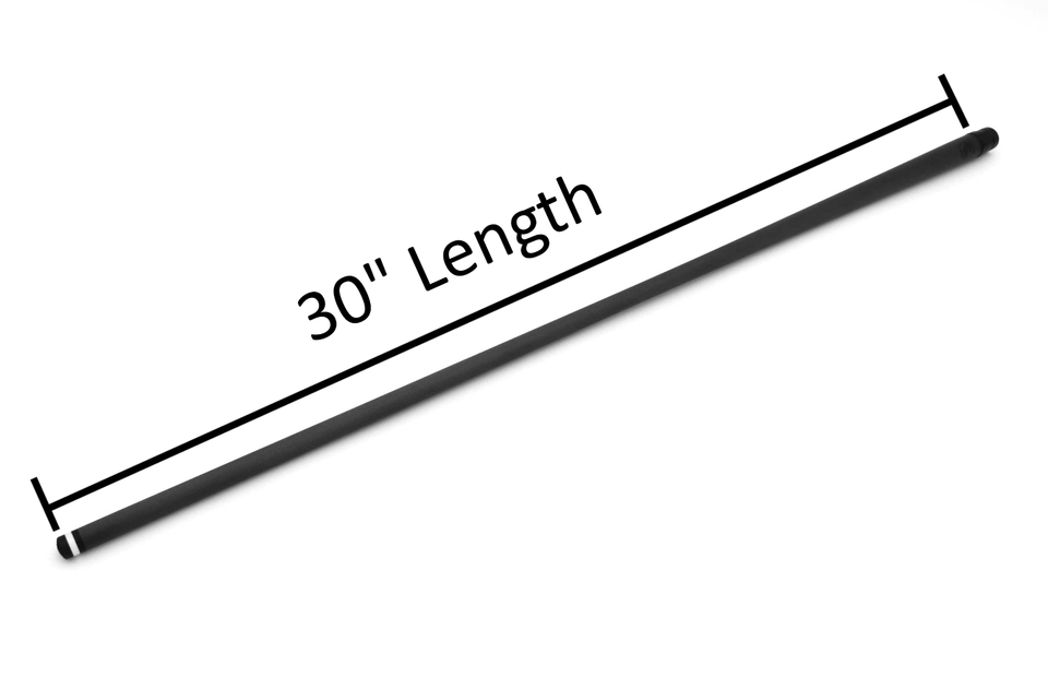 RAVEN Carbon Fiber Pool Cue - Shaft Only (11.8mm, 30") 5/16-18 Tiger ...