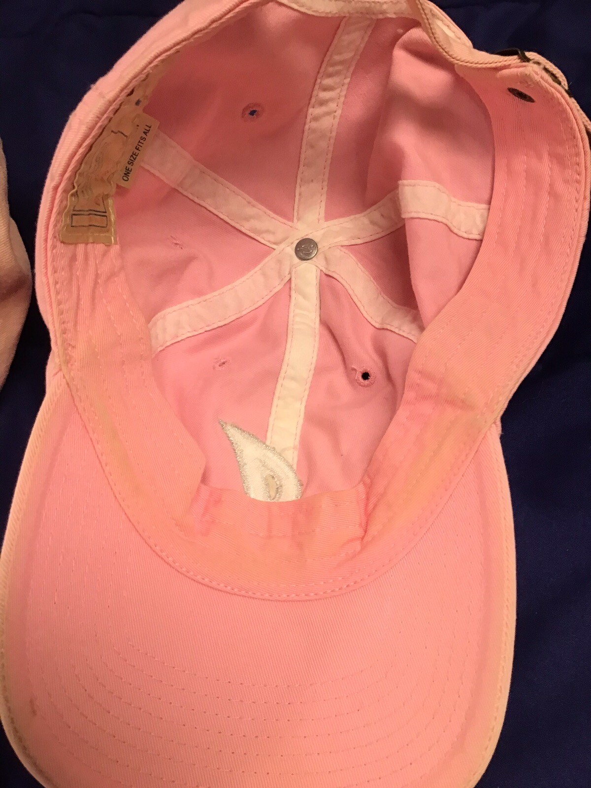 Lot of 2 Classic Throwback Cleveland Indians Hat Adjustable Womens Pink ...