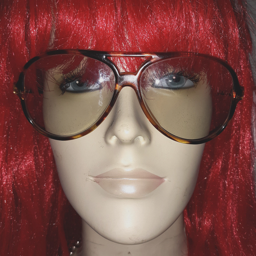 Vintage DayVue Sunglasses Large Aviator 80s Japan Tortoise Wire Frame ...