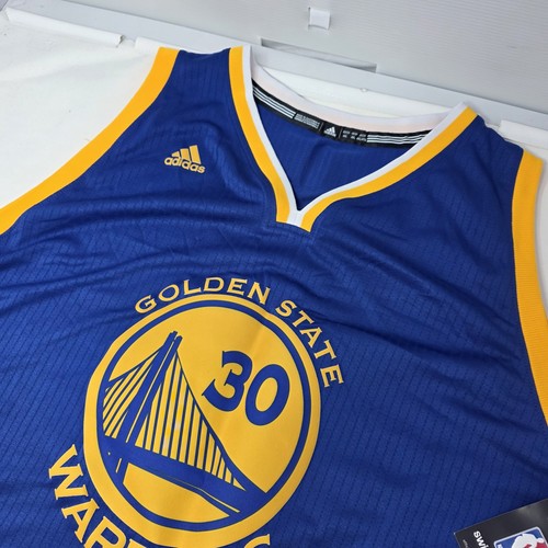 NWT Adidas Stephen Curry #30 Golden State Warriors Blue Swingman Jersey ...