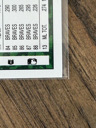 1989 Upper Deck Dale Murphy #357 Reverse Negative | eBay