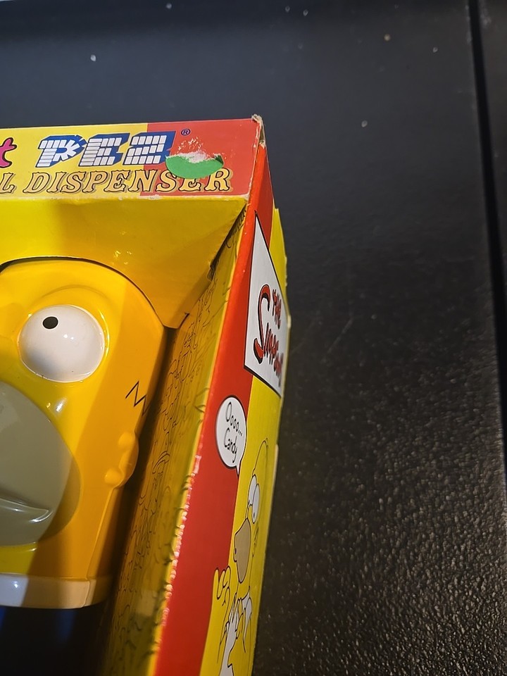 Giant Pez Talking Homer Simpson Candy Dispenser 12" Tall Extra Large ...