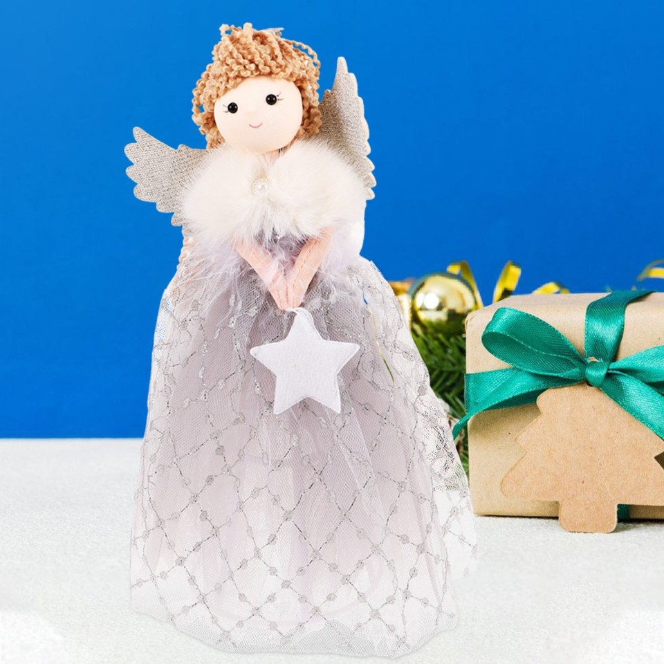 Angel Xmas Tree Topper Christmas Angel Ornament Angel Figurine Small ...