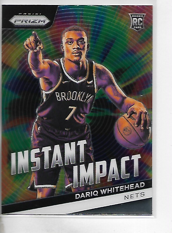 2023-24 Panini Prizm Dariq Whitehead Instant Impact Insert Card | eBay