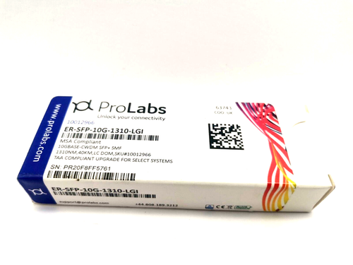ProLabs ER-SFP-10G-1310-LGI, MSA Compliant, 10GBASE SWDM SFP+ SMF ...