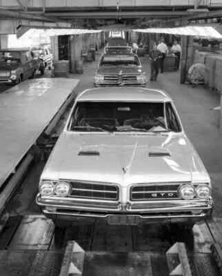 1964 PONTIAC GTO Assembly Classic Car Retro Picture Photo 5x7 | eBay