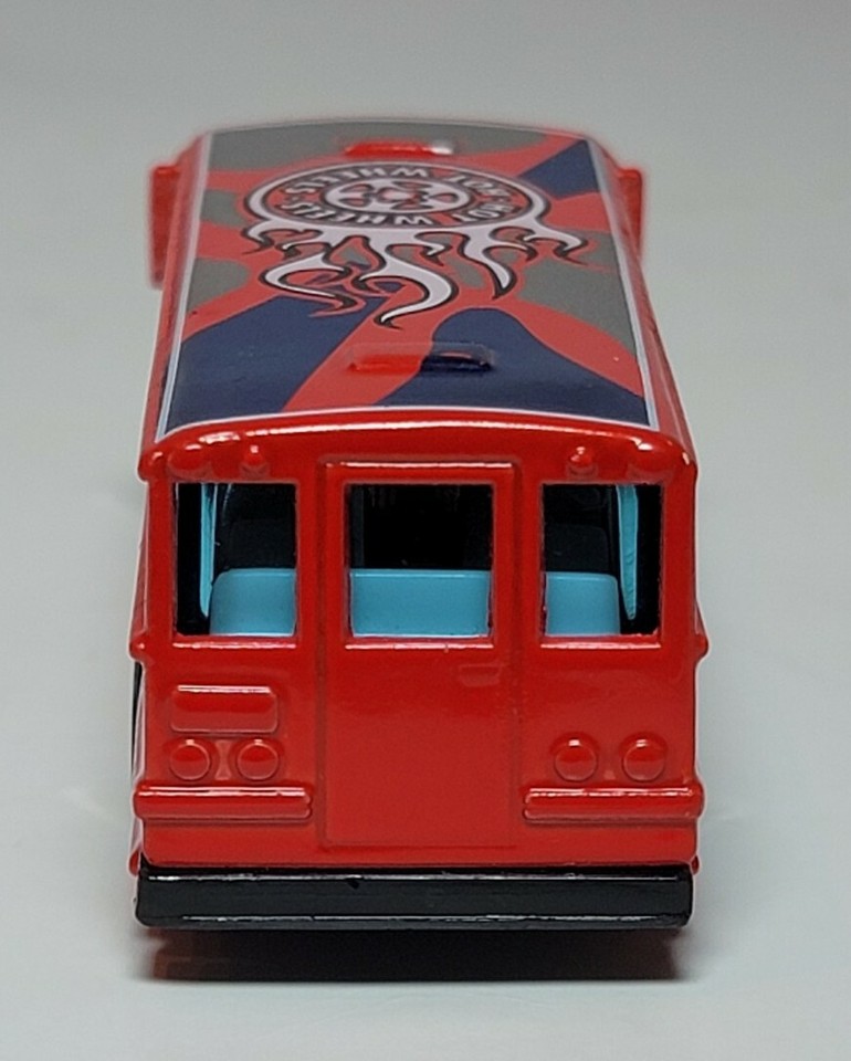 Hot Wheels 1988 Graphics Bus Red Die Cast | eBay