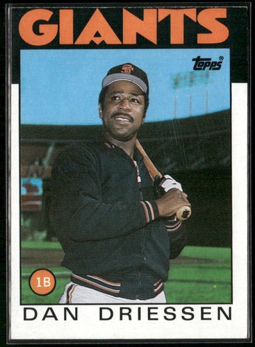 1986 Topps #65 Dan Driessen | eBay
