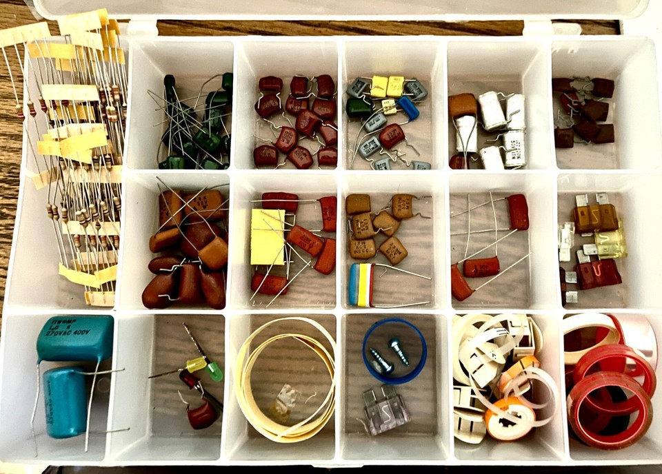 Assorted Electronic Components Lot For The Hobbyist Free Shipping! | eBay