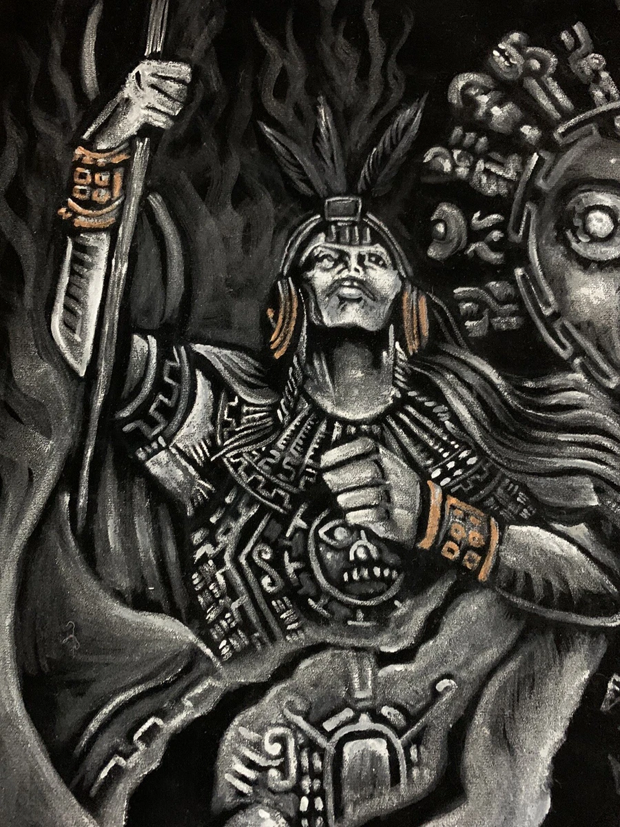 Inca Warrior Drawing