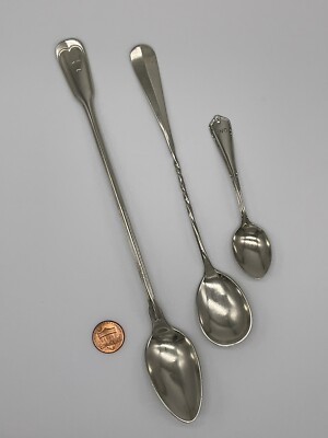 Alpaca Spoons * Alpacca * Nickel Silver * German Silver * 3 Spoons | eBay