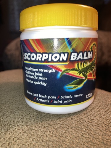 125g Scorpion Massage Balm Relax Muscles Spa Herb Relief Aches Pomada ...
