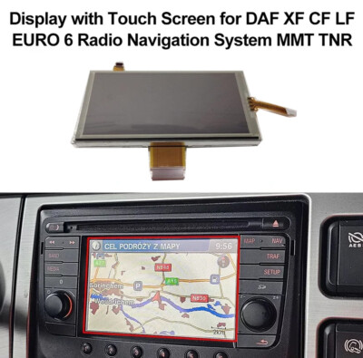 Display with Touch Screen for DAF XF CF LF EURO 6 Radio Navigation MMT ...