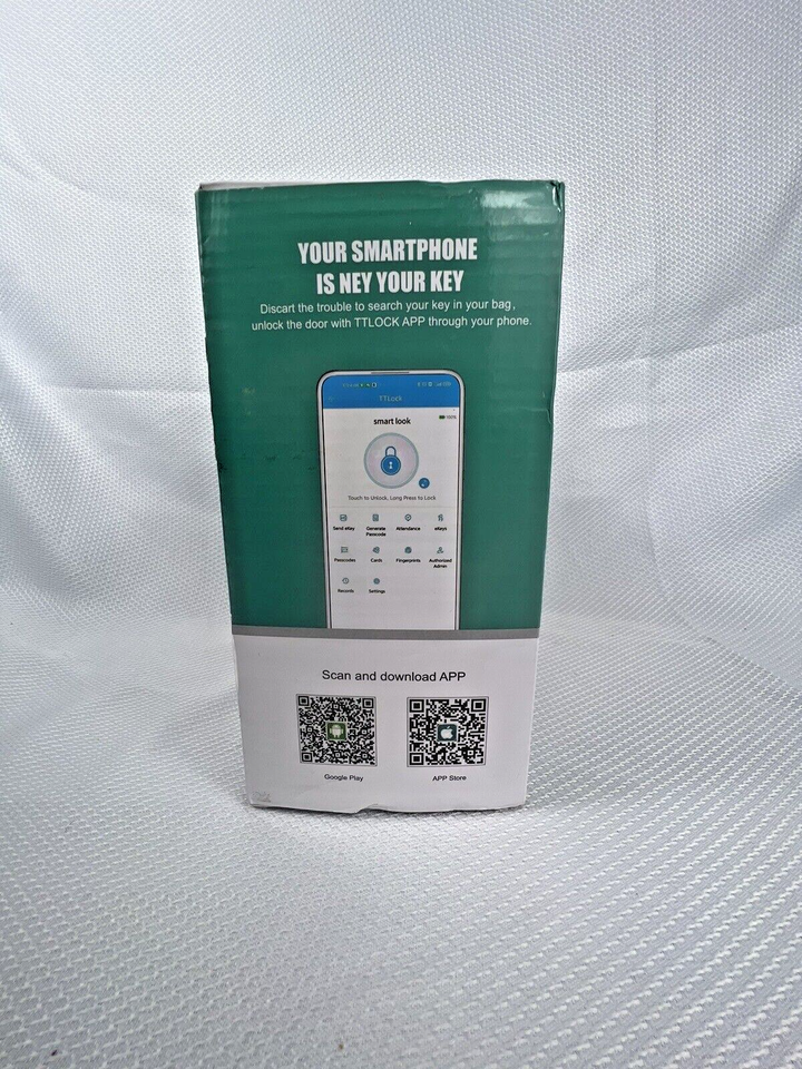 Miuedo Smart Door Lock- Fingerprint, Passcode, IC Card, Keyless ...