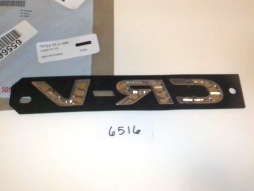 17-21 Honda CR-V Rear Liftgate Letter Emblem OEM 75722-TLA-A00 (#6516 ...