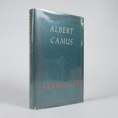 L'ESTRANGER ALBERT CAMUS 1st Hardcover Ed 1963 The Stranger FRENCH ...