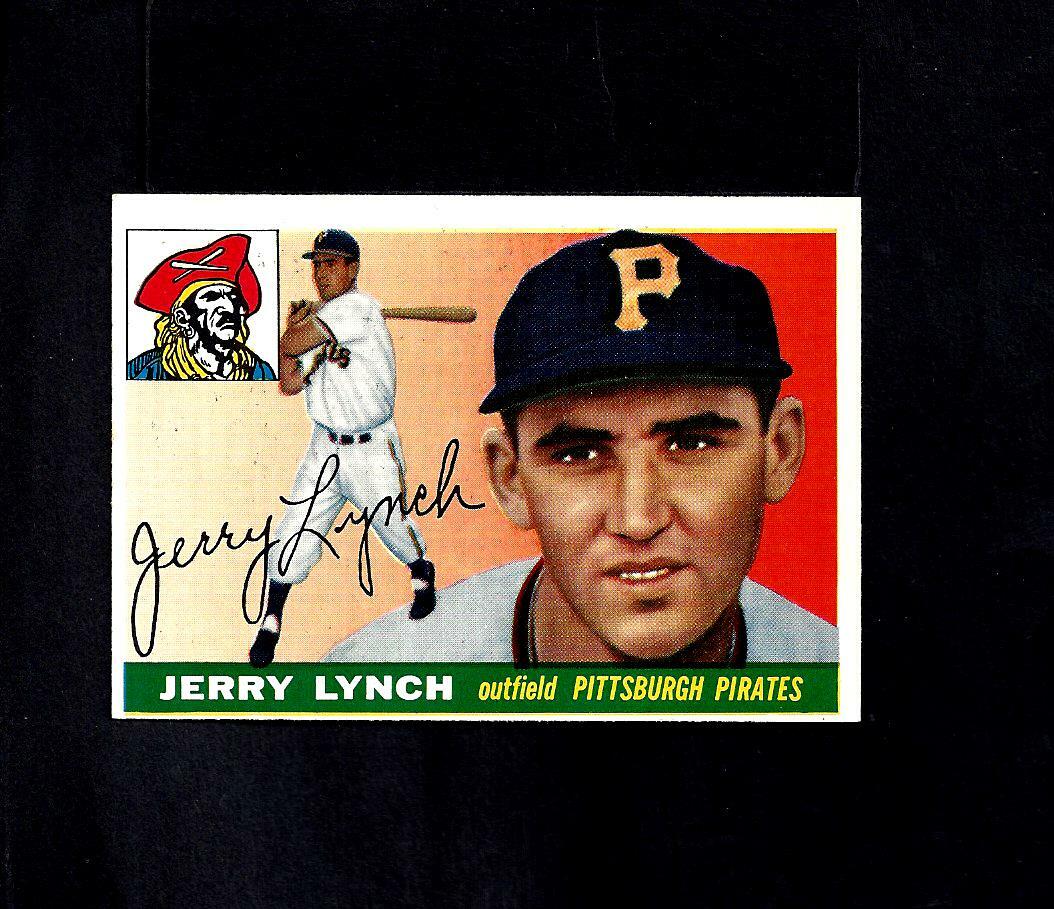 1955 TOPPS #142 JERRY LYNCH-1 BV $25--PIRATES--NO CREASES--NR/MT | eBay