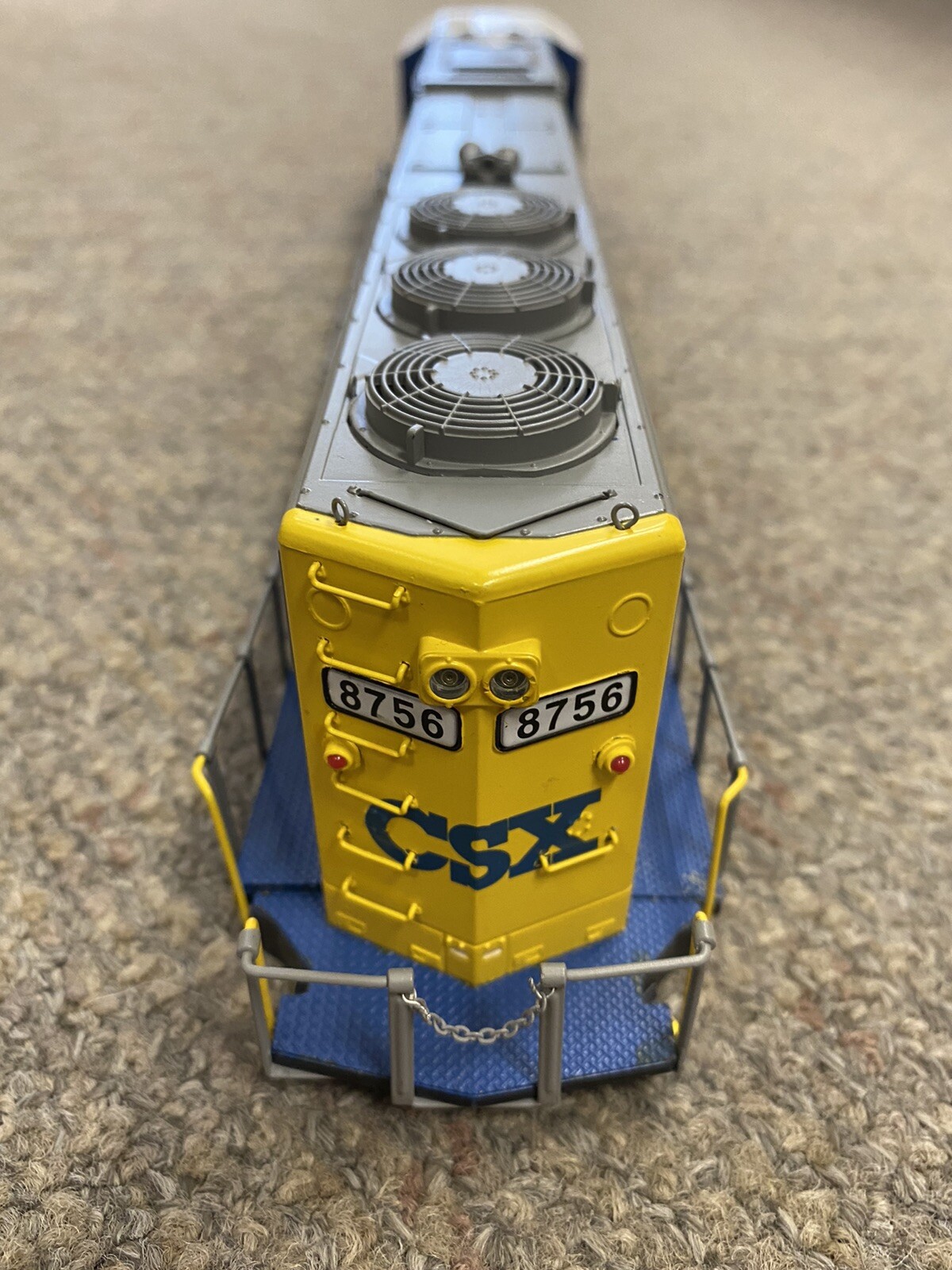 + MTH O Scale Premier CSX #8756 SD60M Diesel Engine Shell For Parts | eBay