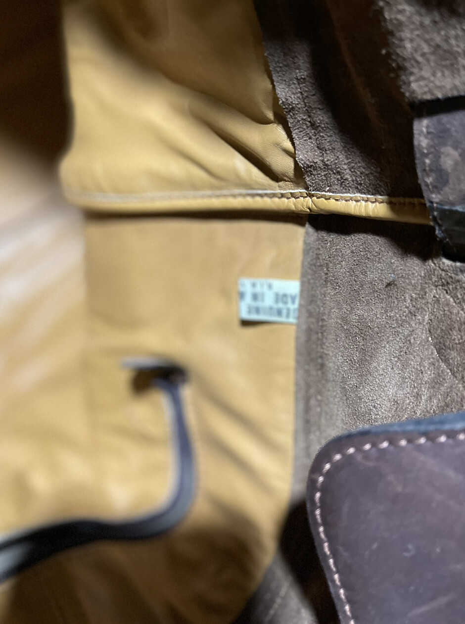 Tully Rector Leather Chocolate Brown Large Overnight … - Gem