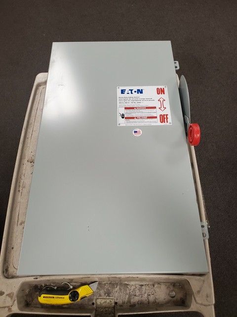 Eaton DH364FGK HD Safety Switch 200a Fusible NEMA 1 for sale online | eBay