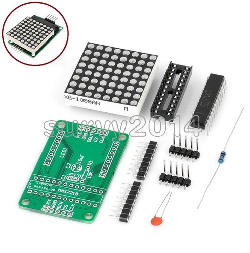 MAX7219 8x8 LED Punkt Matrix Modul Dot Matrix Module for Arduino ...