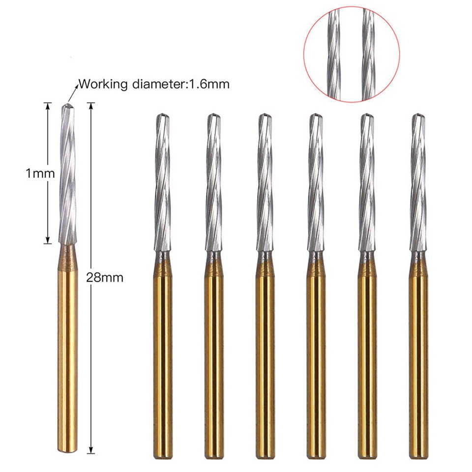 Dental Surgical Zekrya Carbide Tungsten Bone Cutters Finishing Burs FG ...