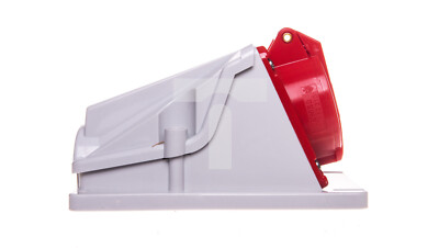 Fixed socket 5P 16A 400V red IP44 90 6H IEC 309 HP GW62482 /T2UK | eBay UK