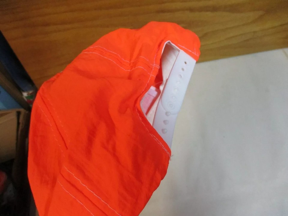 Vintage FRAM Wearguard Oil Filters Orange Neon Baseball Cap Hat ...