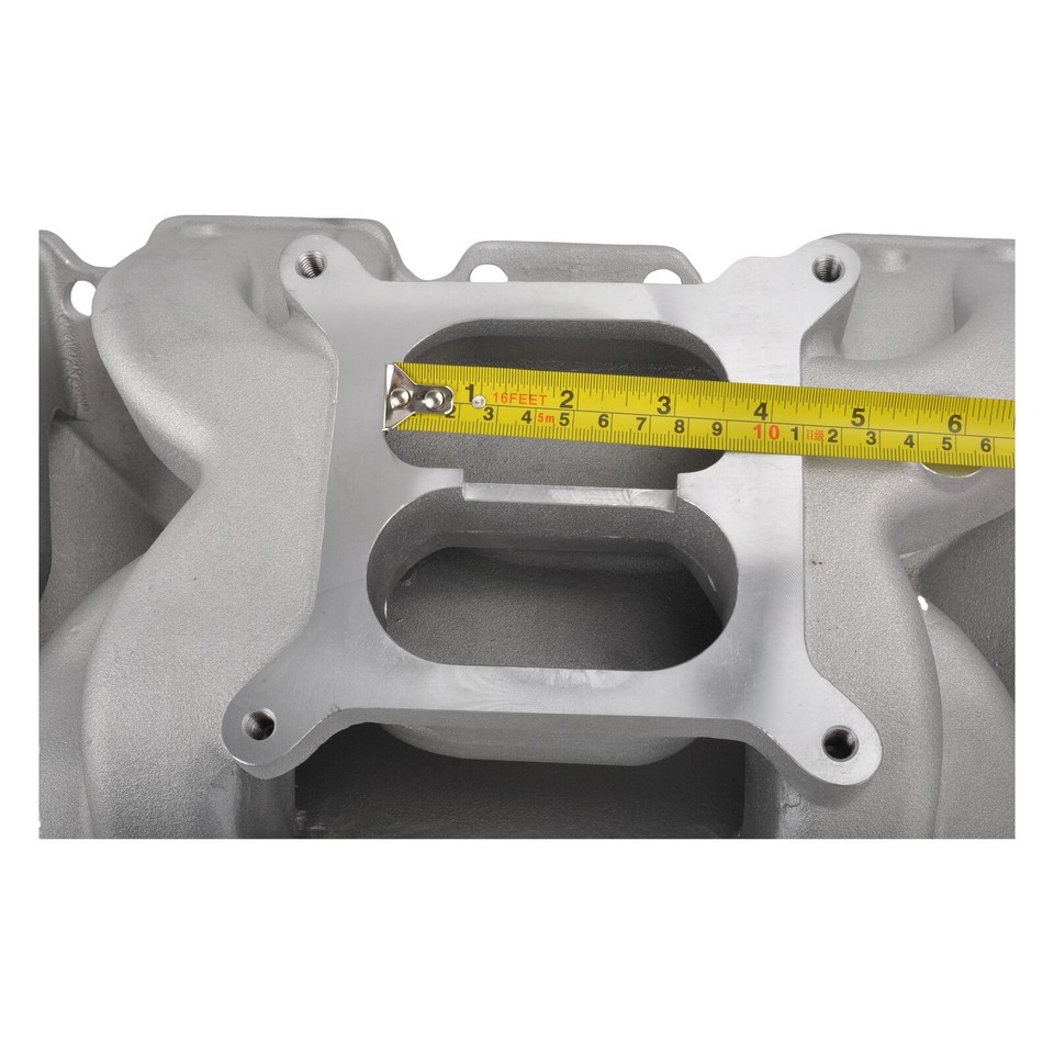 Air Gap Intake Manifold Aluminum for 1955-1995 Small Block Chevy SBC ...