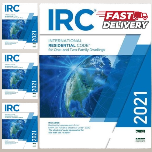 IRC 2021 International Residential Code 2021 Fast Shipping | eBay
