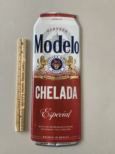 🔥 New Modelo Chelada Metal beer Tin Bar Mancave Sign Lot | eBay
