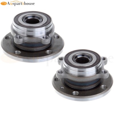 2 Front Wheel Hub & Bearing Assembly For Volkswagen Passat Jetta Tiguan ...