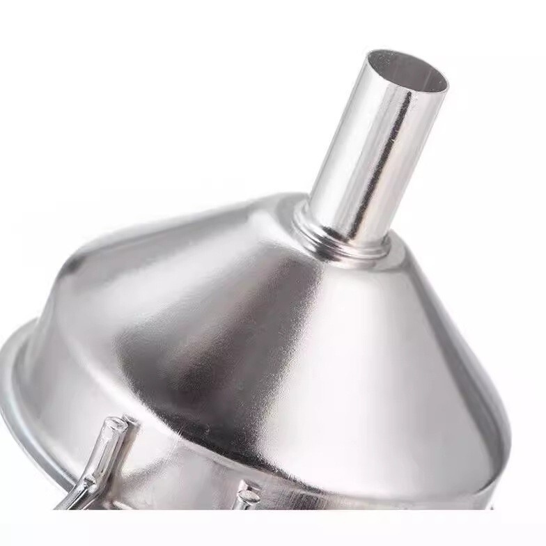 Precision Crafted Small Metal Funnel for Easy Pouring into Narrow Neck ...