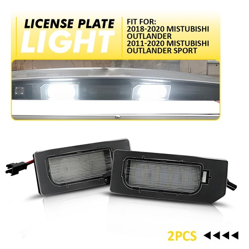 AUXITO LED License Plate Light Lamp Replacement For 2018-20 Mistubishi ...