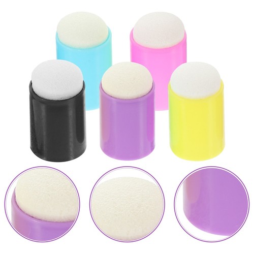 25 Pcs Finger Drawing Sponge Set Small Dauber Reusable Kids Paint ...