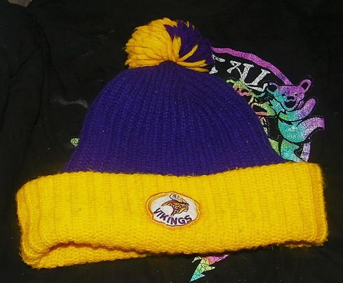 1970's Minnesota VIKINGS knit stocking cap. one owner ME | eBay