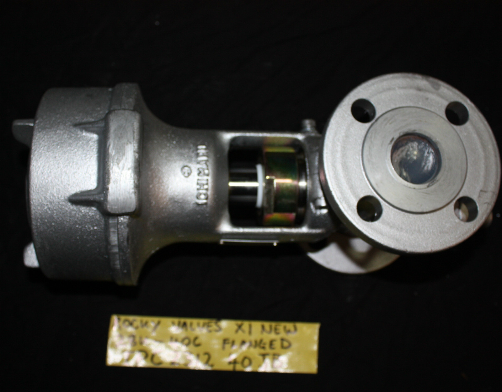 AirTec Rocky TPC-2312-40JB 1 1/2" DN40 flanged 3 way piston act.valve ...