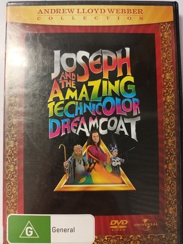 Joseph And The Amazing Technicolor Dreamcoat DVD Movie - REGION 4 AUS ...