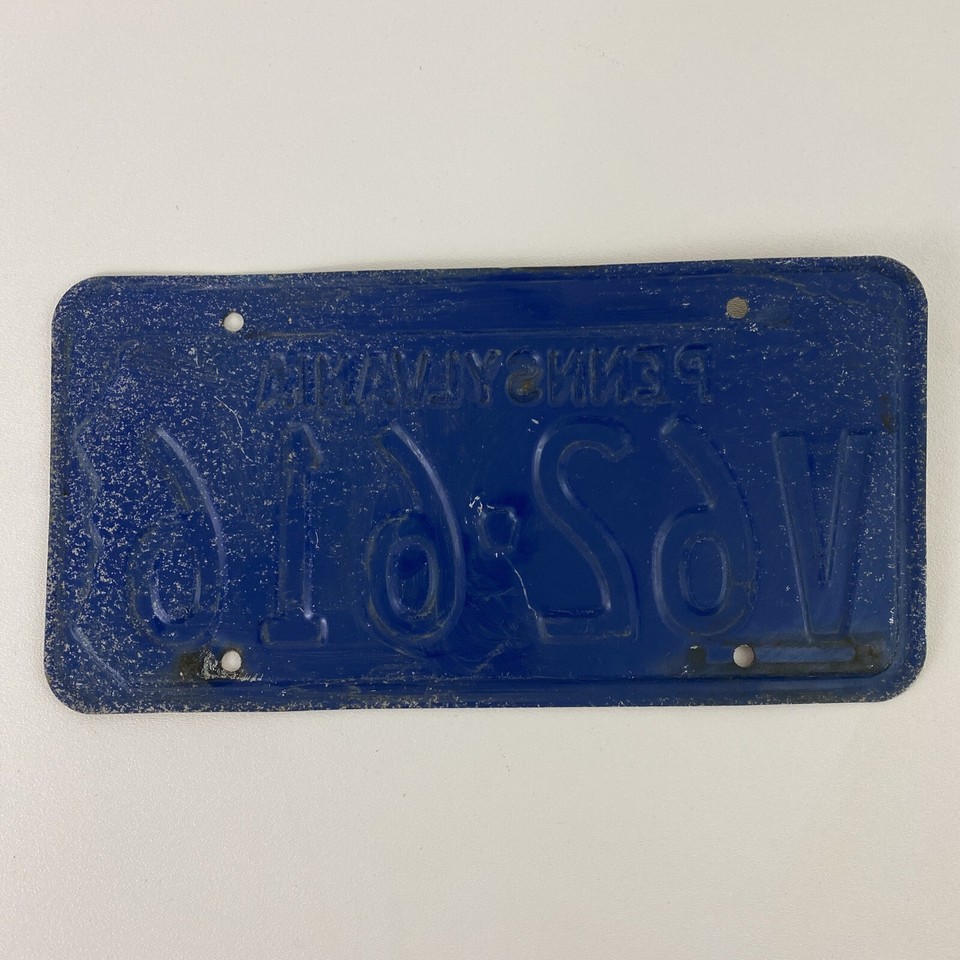 1967 Pennsylvania PA 67 License Plate Tag V62-616 Vintage | eBay
