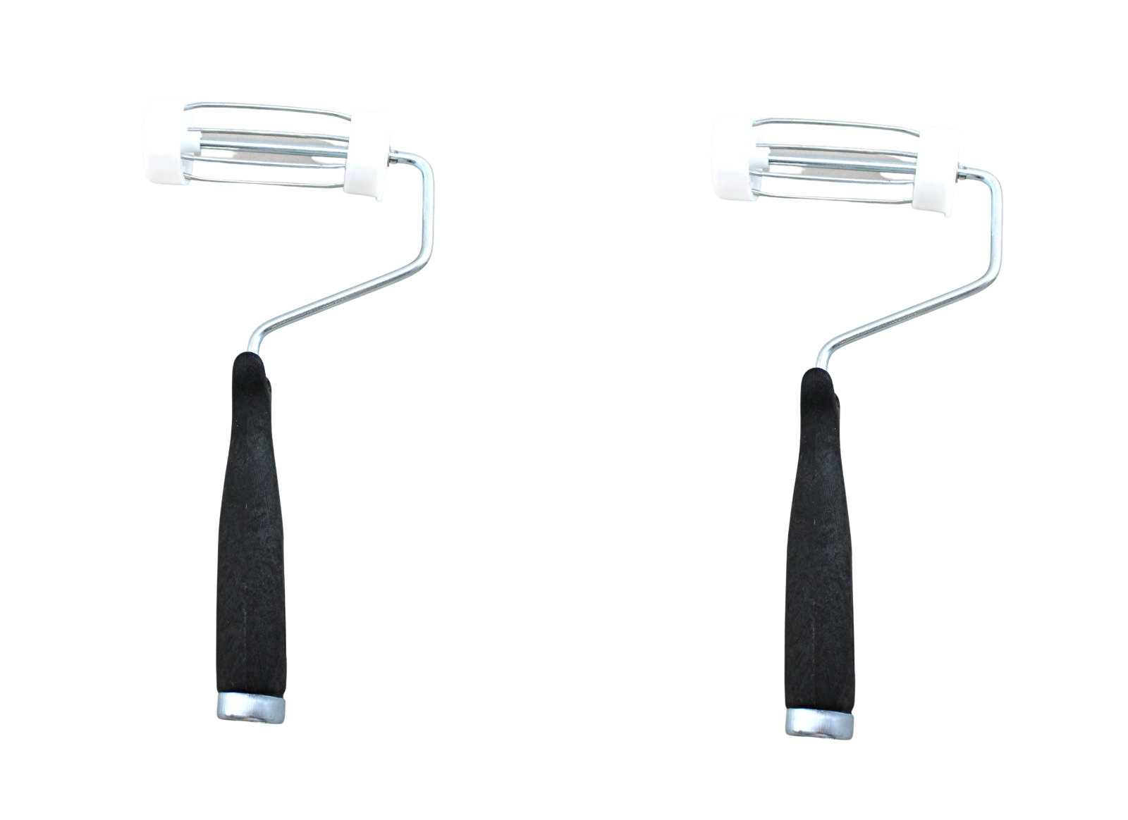 2-Pack 4" Paint Roller Frame – 4-Wire Cage, 1/4" Shaft – Free Shipping ...