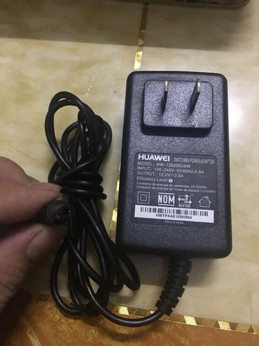 Genuine HUAWEI AC Adapter HW-120200U6W Power Supply 12V 2A Charger US 5 ...