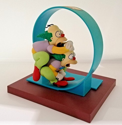 Simpsons série 2 figurine Clown Homer (Homer & Krusty) 15 cm - Mac ...