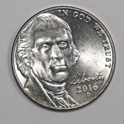 2016 D Jefferson Nickel BU - Actual Coin | eBay