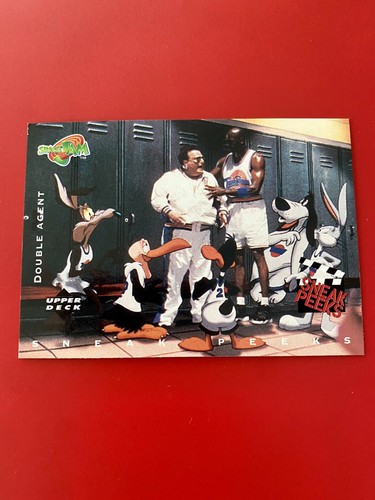 Michael Jordan Space Jam 54 Double Agent Stan Podolak Upper Deck ...
