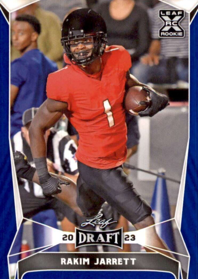 2023 Leaf Draft - Blue #65 Rakim Jarrett (RC) for sale online | eBay