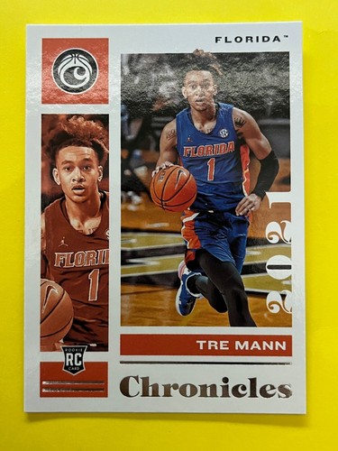 2021 PANINII CHRONICLES DRAFT PICKS - TRE MANN #21 ROOKIE FLORIDA ...