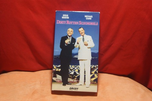 Dirty Rotten Scoundrels (VHS, 1989) Steve Martin, Michael Caine Comedy ...