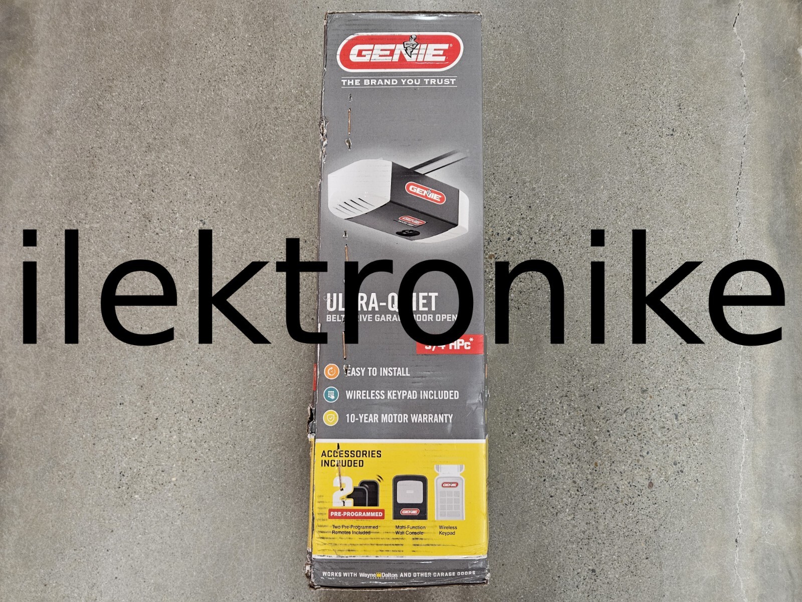 Genie 2055 Belt Drive Garage Door Opener for sale online | eBay