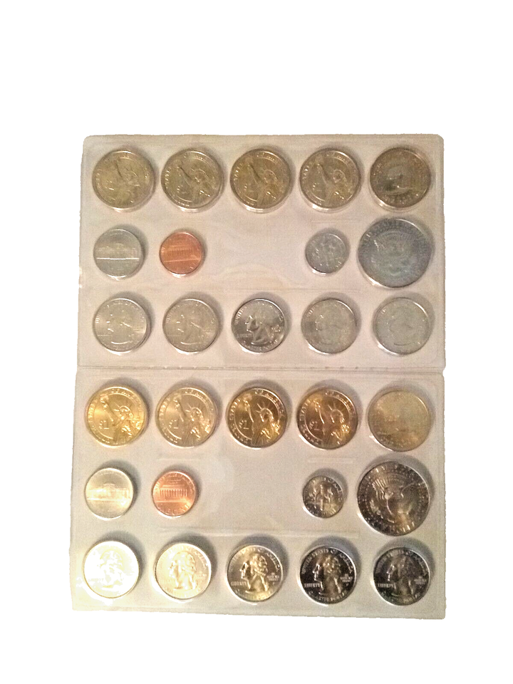 2008 P&D Mint Set Brilliant Uncirculated US with COAs (28 Coin Set) | eBay