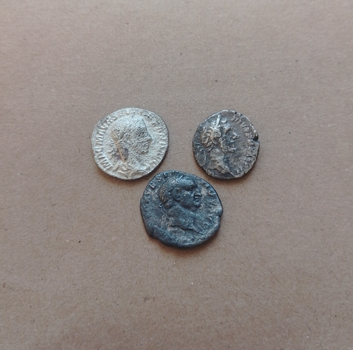 3 Silver coins of the Roman Empire LOT! 18-20mm/7,8gr | eBay
